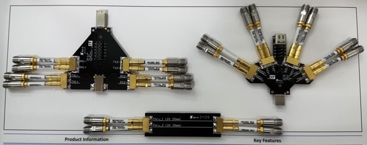 USB4 V2 Tx & Rx Test Fixture Set-Product-TRI-LIGHTS