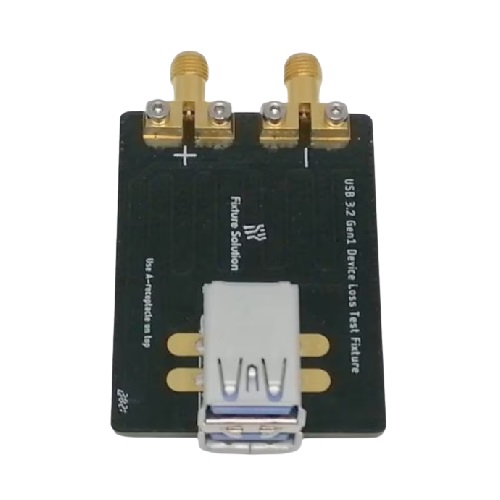 USB 3.2 Gen1 Device Loss Fixture (11″ PCB trace) FS-USB32G1nC-DL-Product-TRI-LIGHTS